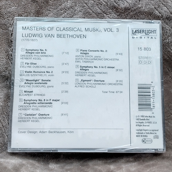 Media | 4 Cd Set Masters Of Classical Music Mozart Bach Beethoven Tschaikowsky | Poshmark